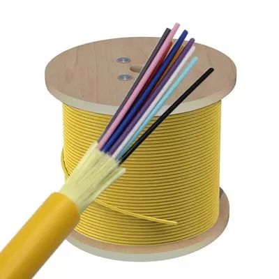 12 Core LSZH Indoor Fiber Optic Cable for Horizontal Distribution