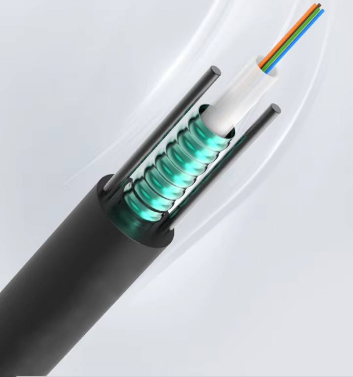 GYXTW Lightweight Aerial Fiber Optic Cable for FTTH Networks